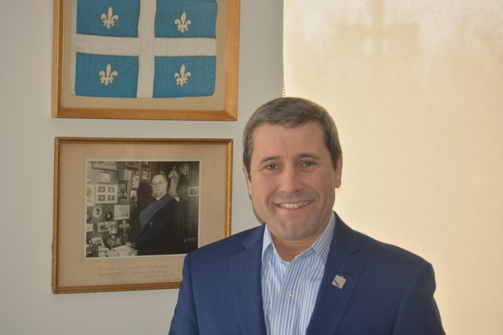 Jean-François Simard: Conscient du passé, les yeux sur l'avenir