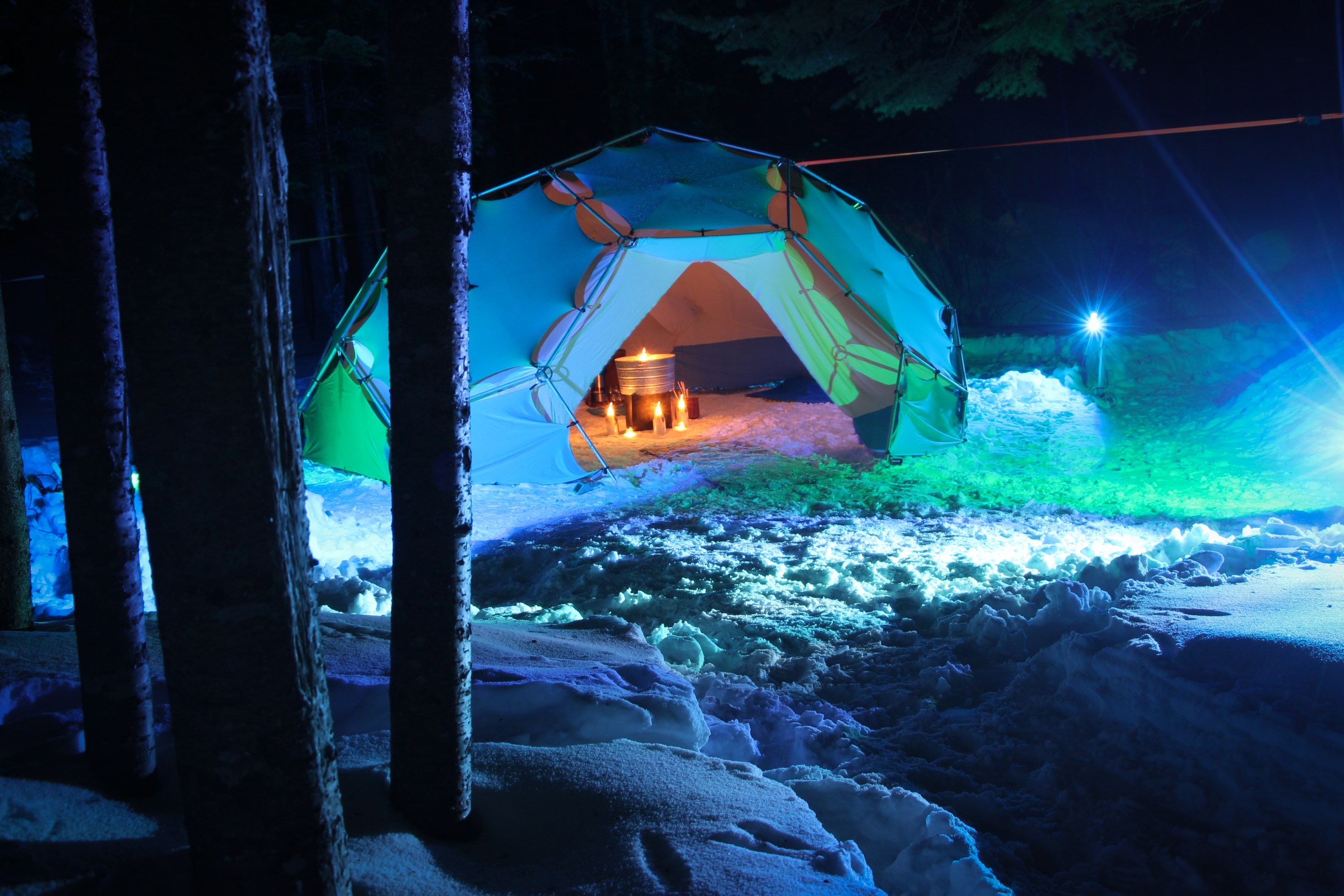 Snow Burn : Partager sa créativité dans un décor enneigé