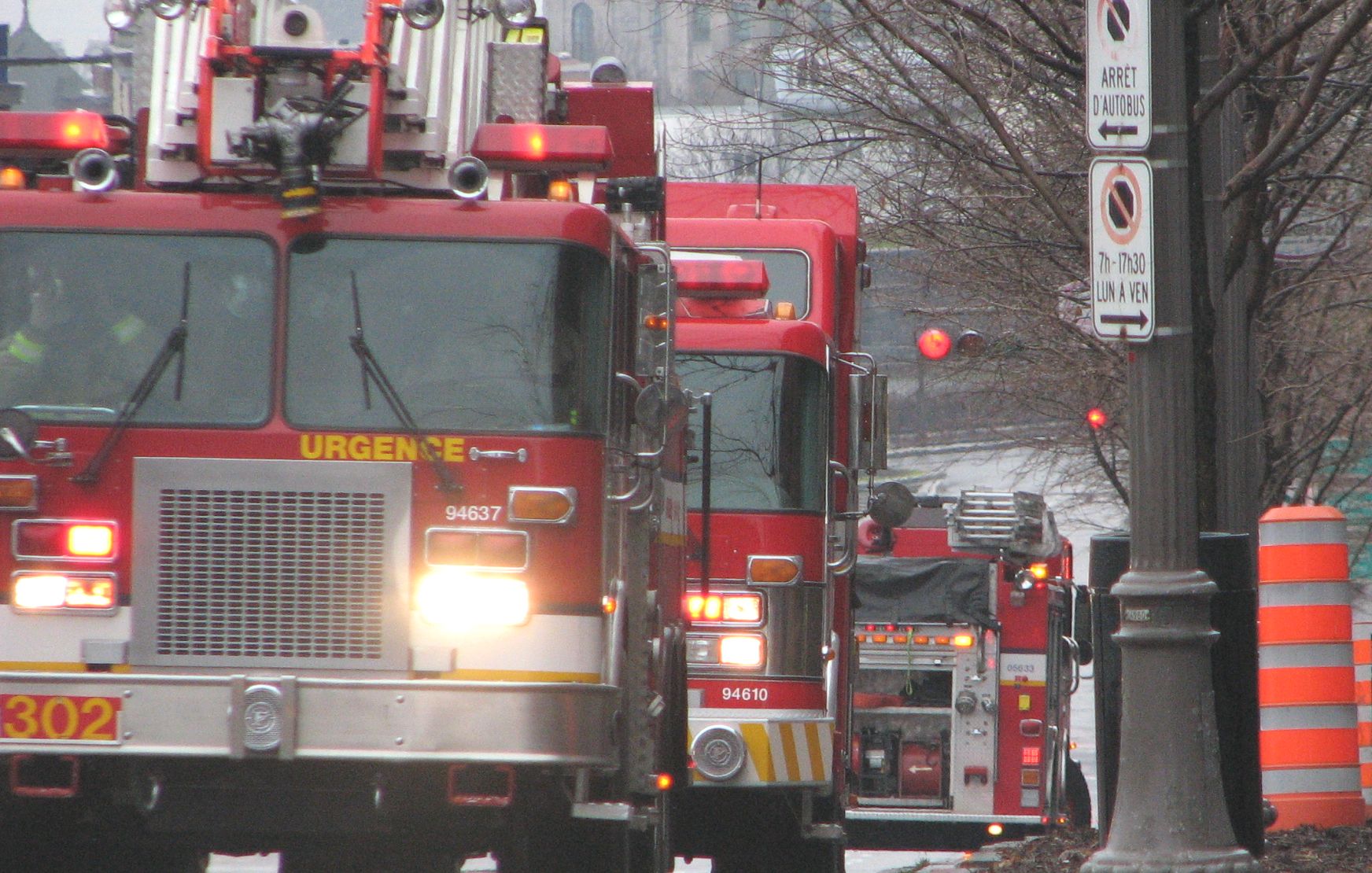 Les pompiers de Québec appelés pour un incendie et une structure dangereuse