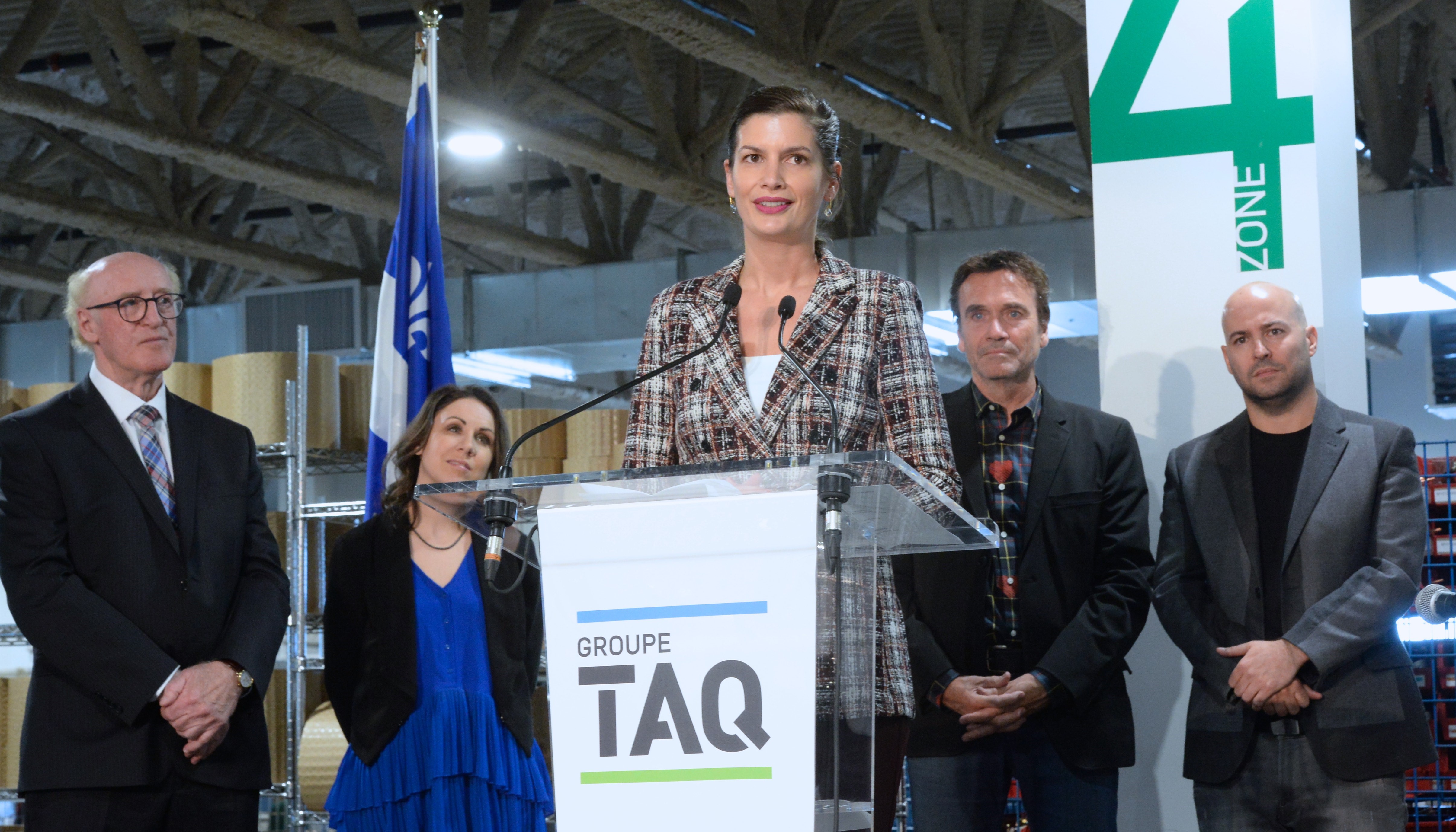 Un nouveau bâtiment pour le Groupe TAQ