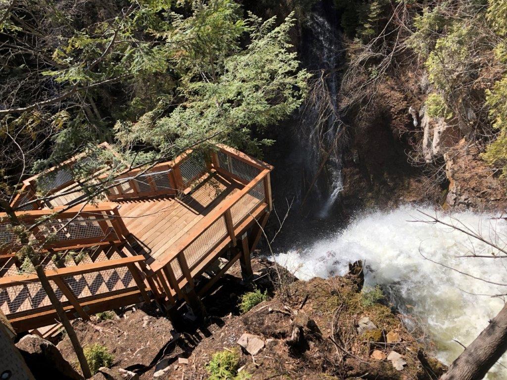 Nouveau sentier à Cap-Tourmente