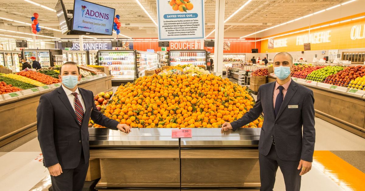 Adonis ouvre son premier marché aujourd’hui à Québec
