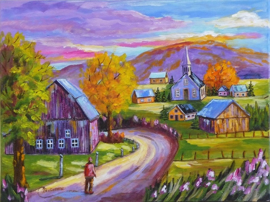 Gagnante du concours d’art local