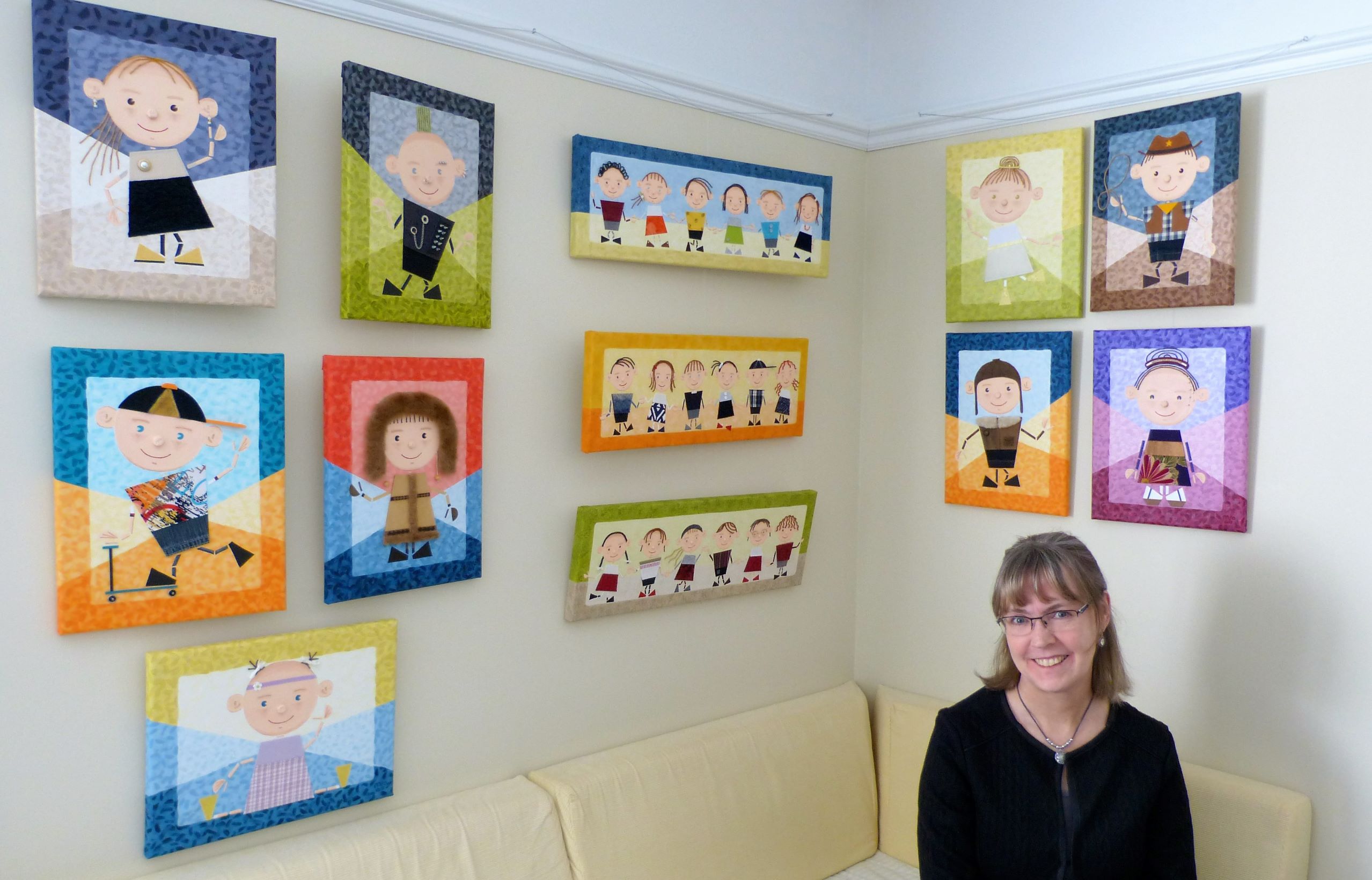 Malio répand la joie avec ses personnages ludiques