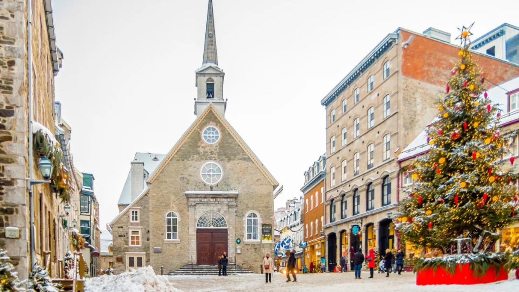 Québec, la ville idéale pour passer Noël