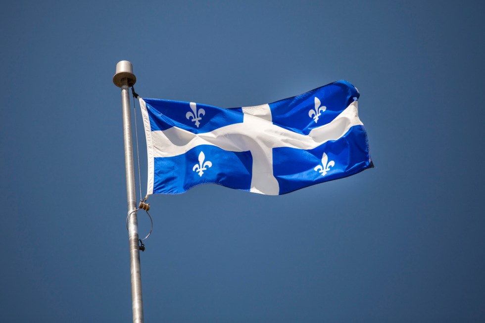 Le drapeau du Québec a 75 ans