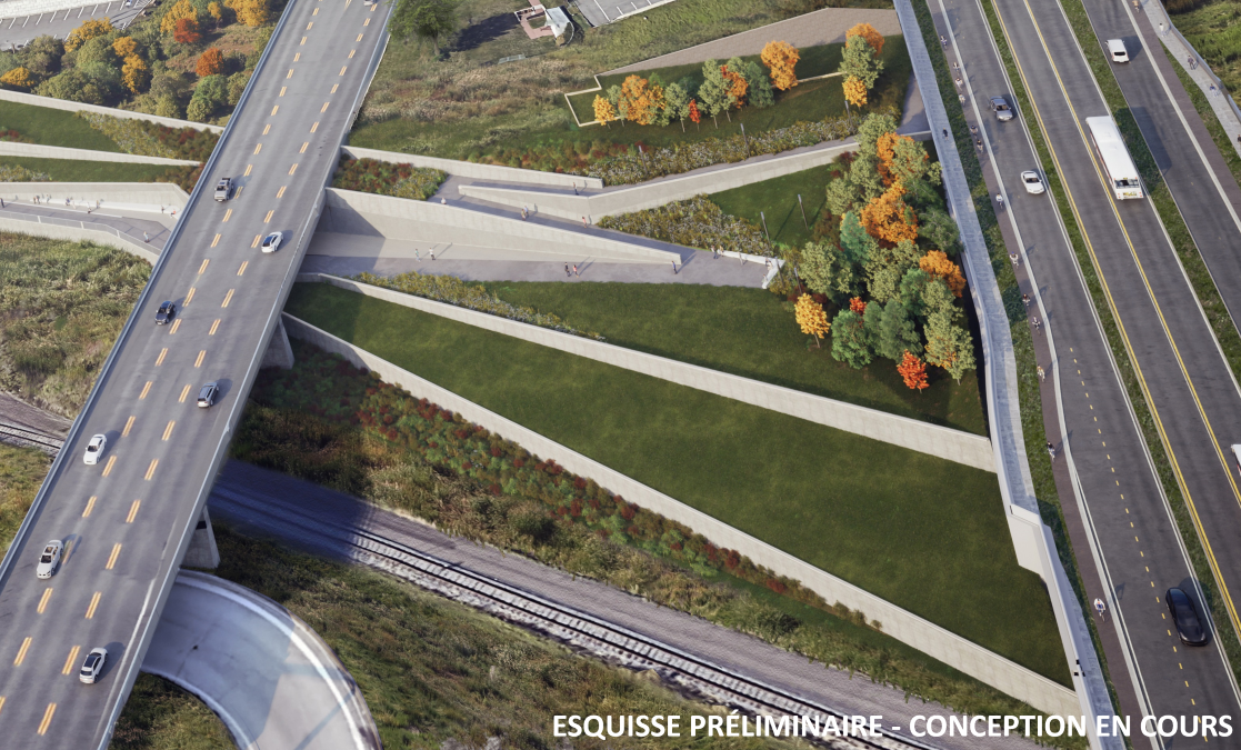 Début du réaménagement des échangeurs à la tête des ponts de Québec