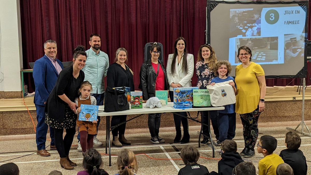 L'école de la Pléiade inaugure son projet L’Histoire est dans l’sac