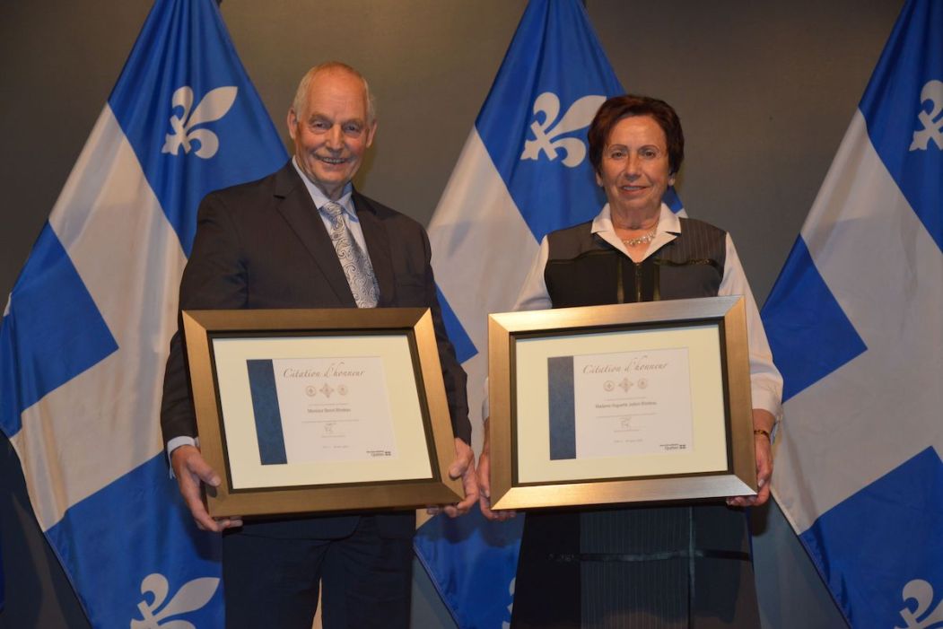 Quatre citoyens de Québec reçoivent une citation d'honneur