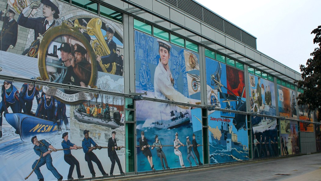 L’histoire maritime racontée dans une fresque au Musée naval