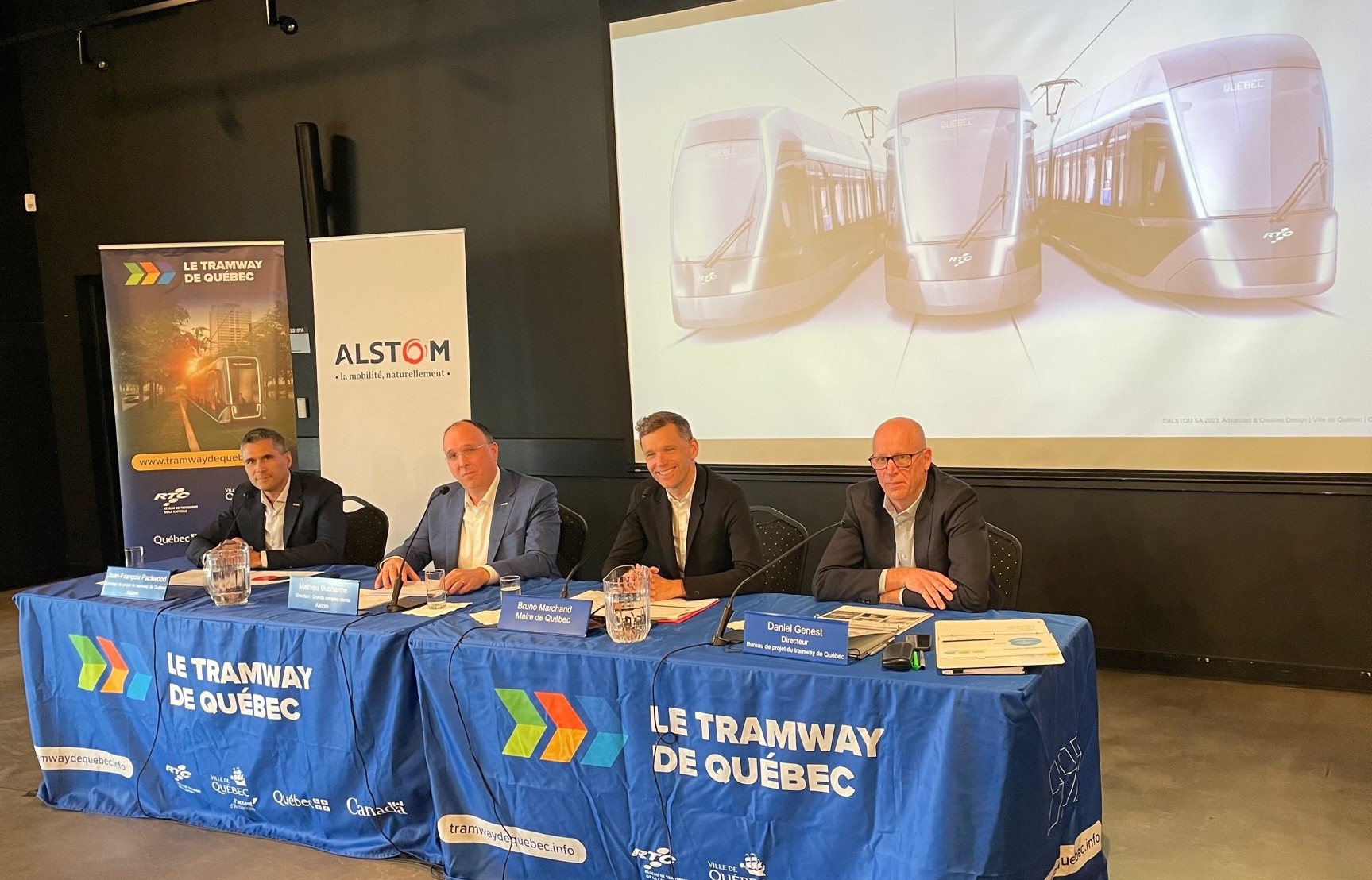 Alstom présente les composantes adaptées du tramway de Québec