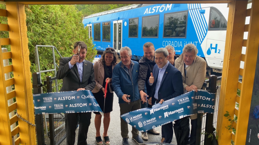 C’est un départ pour le train à hydrogène