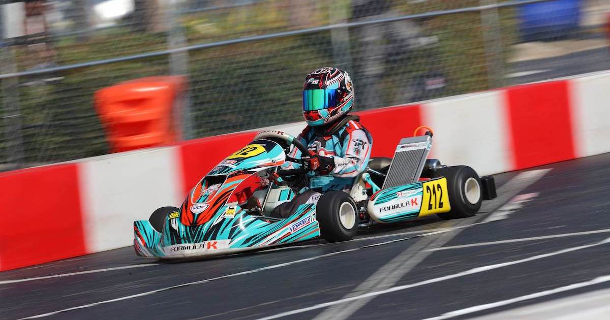 À 14 ans, Alexandre Goulet vibre pour le karting
