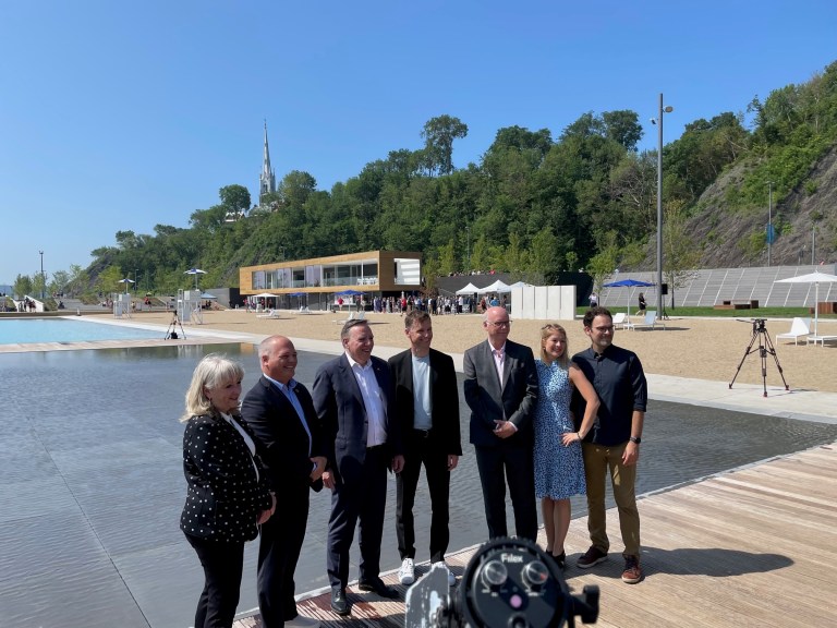 Québec a sa plage avec la phase 3 de la promenade Samuel-De Champlain
