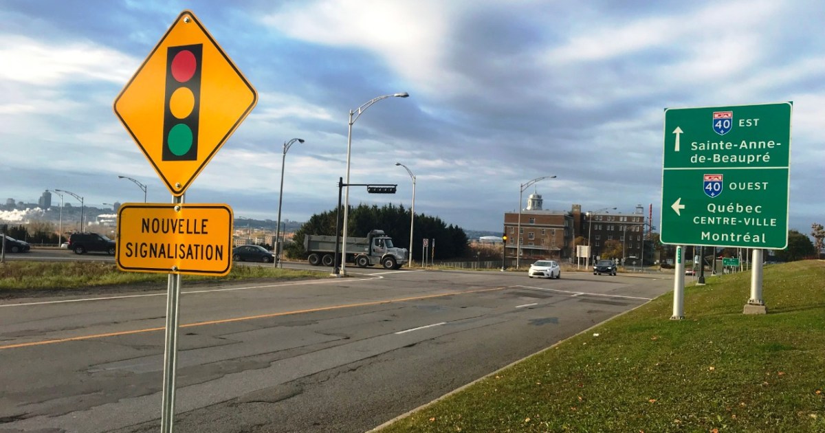 Nouvelle signalisation