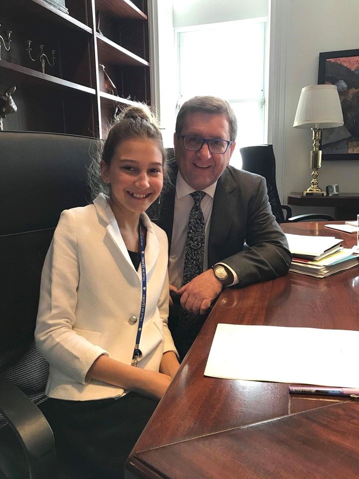 Initiation à la politique municipale pour Charlie Bérard