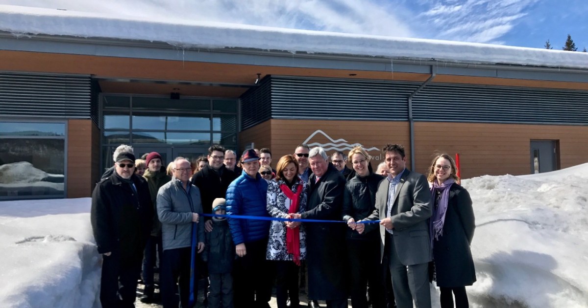 Le nouveau bâtiment du parc Saphirs officiellement ouvert