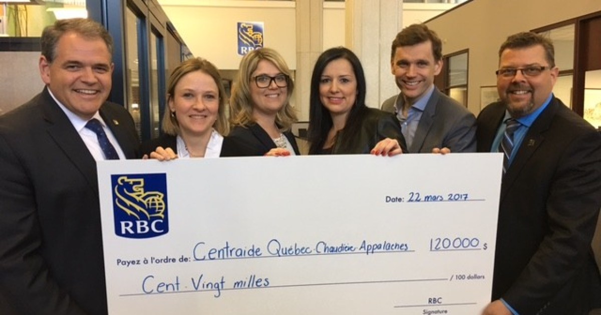 RBC amasse une somme record pour Centraide